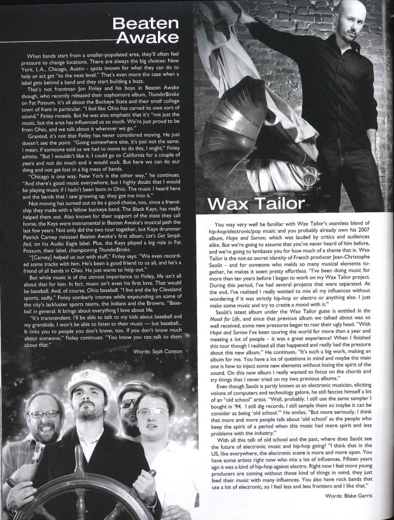 Ghettoblast From The Past: Beaten Awake/Wax Tailor (Issue 23 ...