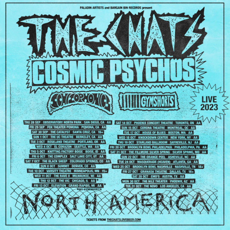 The Chats + Cosmic Psychos Announce Tour - Ghettoblaster Magazine